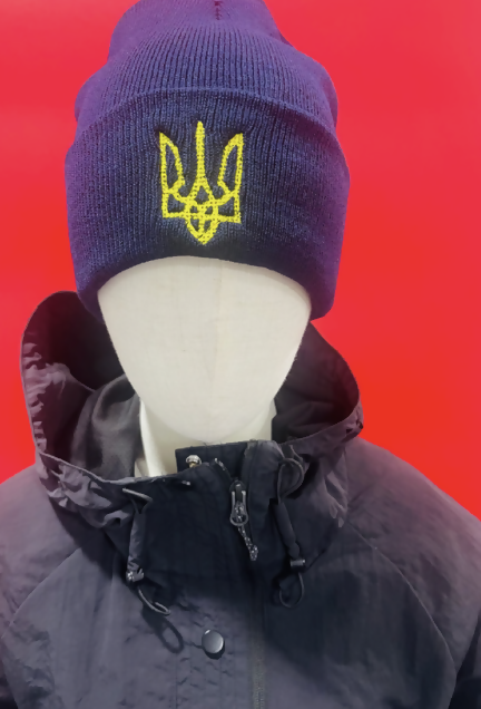 UKRAINIAN HAT WITH EMBROIDERED TRYZUB – UAartsy